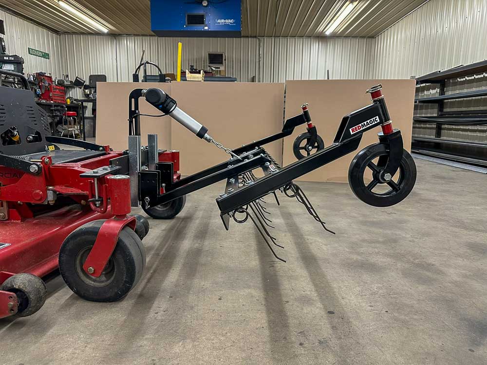 HD 60″ Dethatcher Attachment | Red Magic Performance